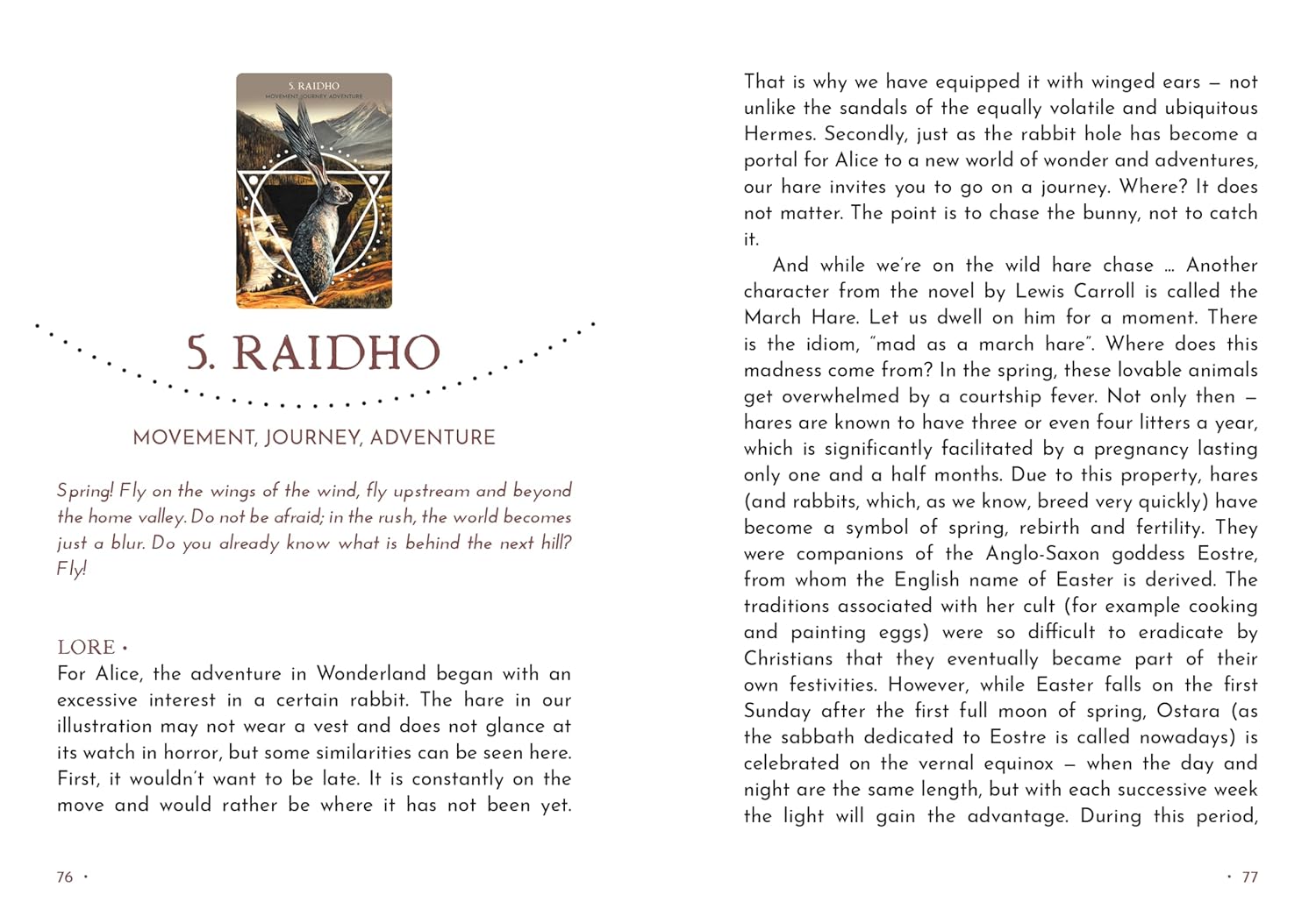 Animal Guide Rune Cards